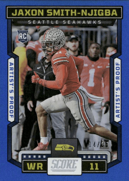 10 Best Rookie Cards from the 2023 Score Football Hobby Box - Cardboard ...